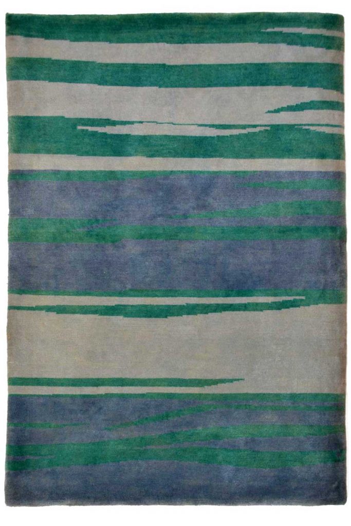 Purchase Sea of Pearls handmade Modern area Rug online only at Yak Carpet