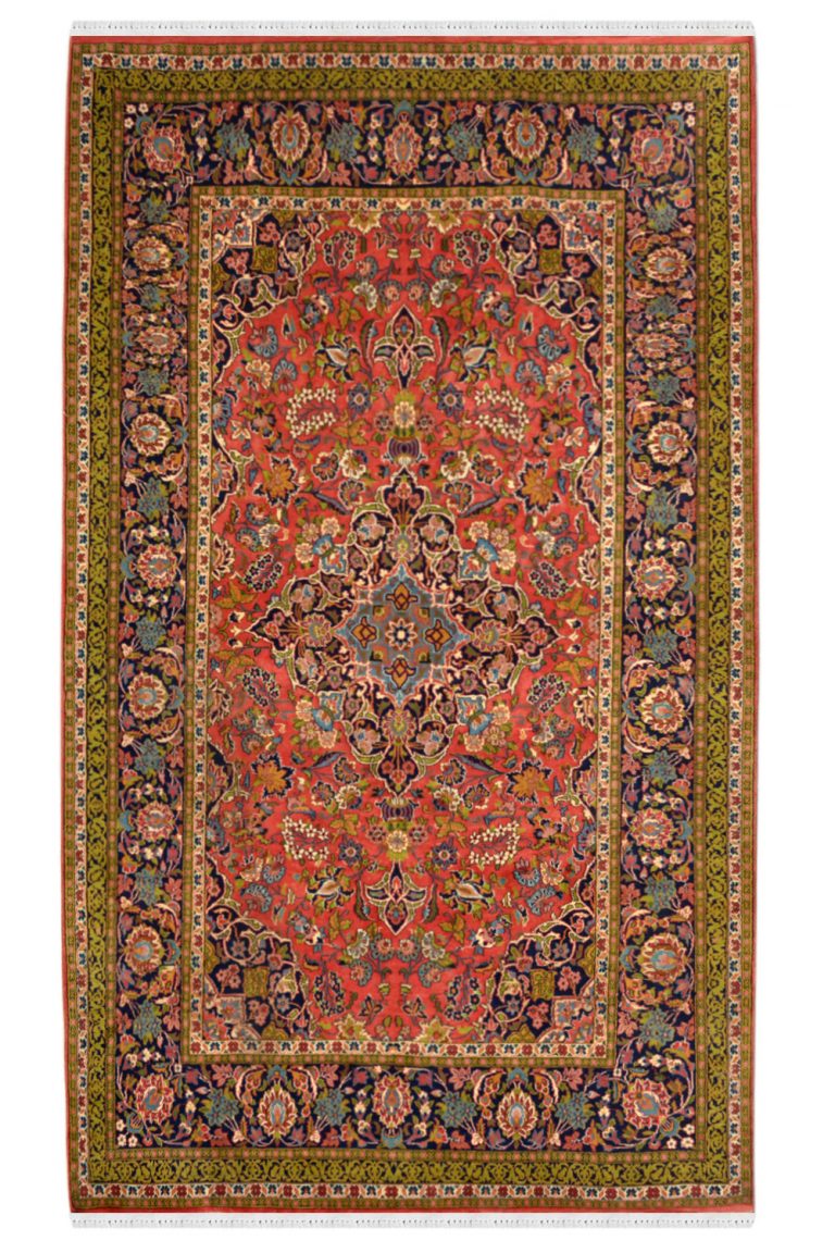 Turk Neel Kashan Rug - Yak Carpet