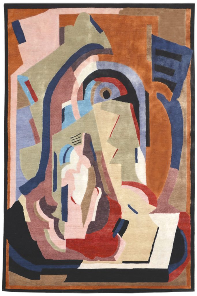 Purchase Sea of Pearls handmade Modern area Rug online only at Yak Carpet