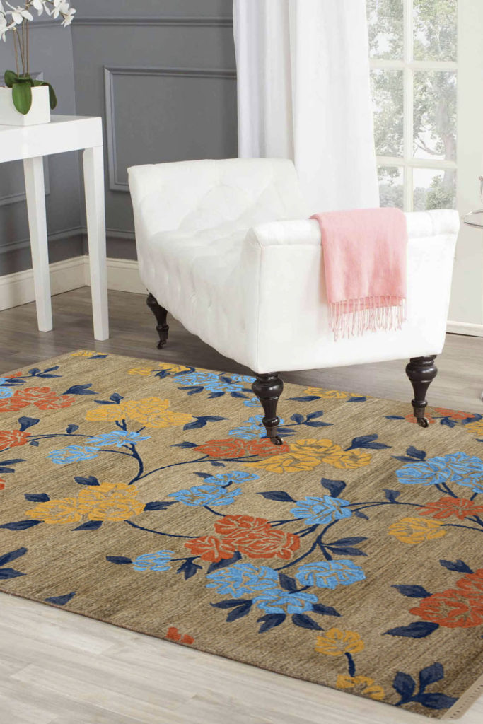 Buy unique design Spring Fling modern Handmade Rugs at best price