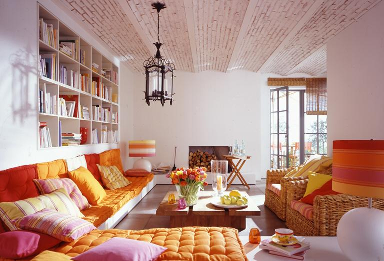 Top Five Ways to Give Your Home a Colourful Decor